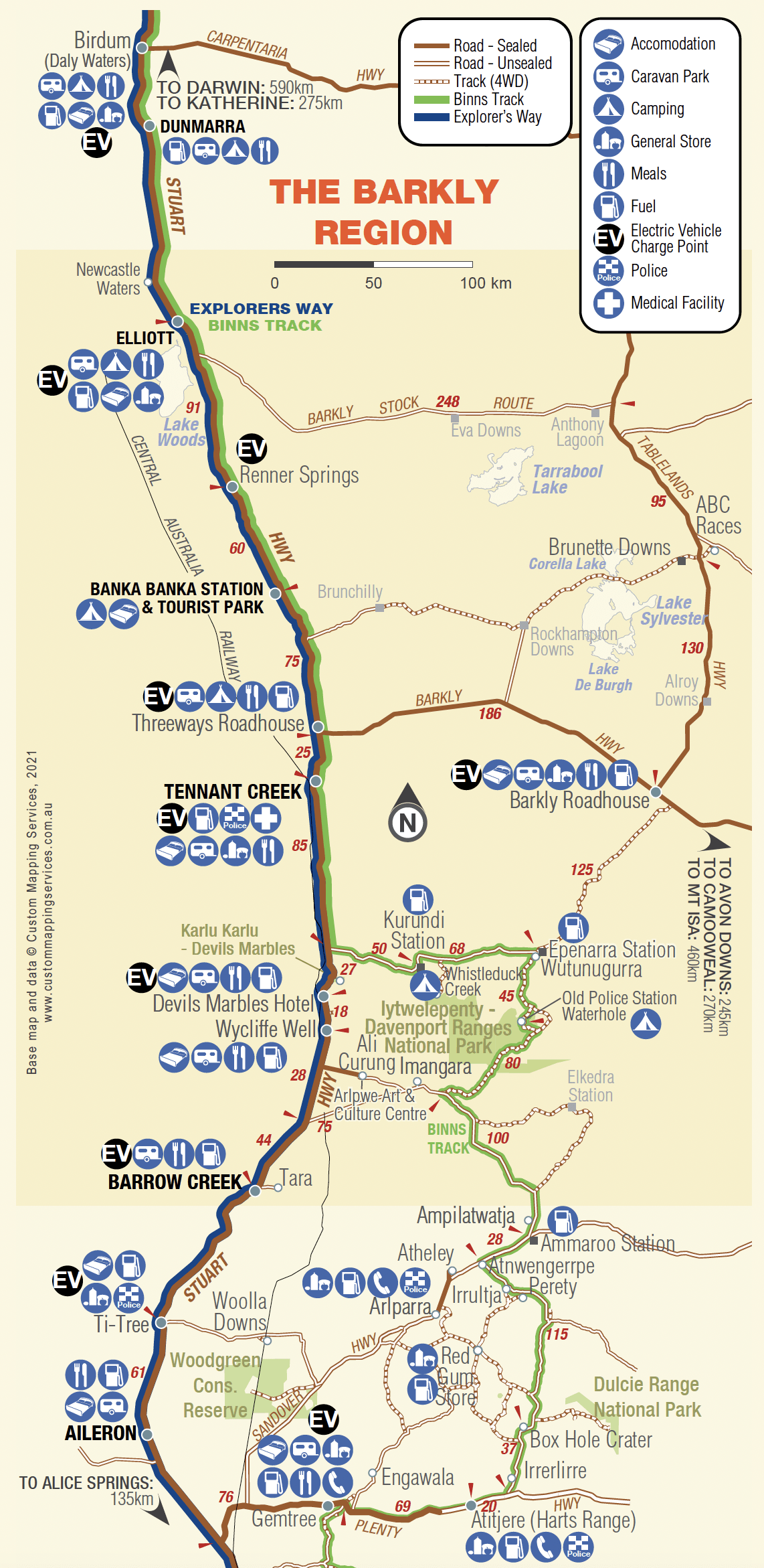 Maps - Explore Tennant Creek